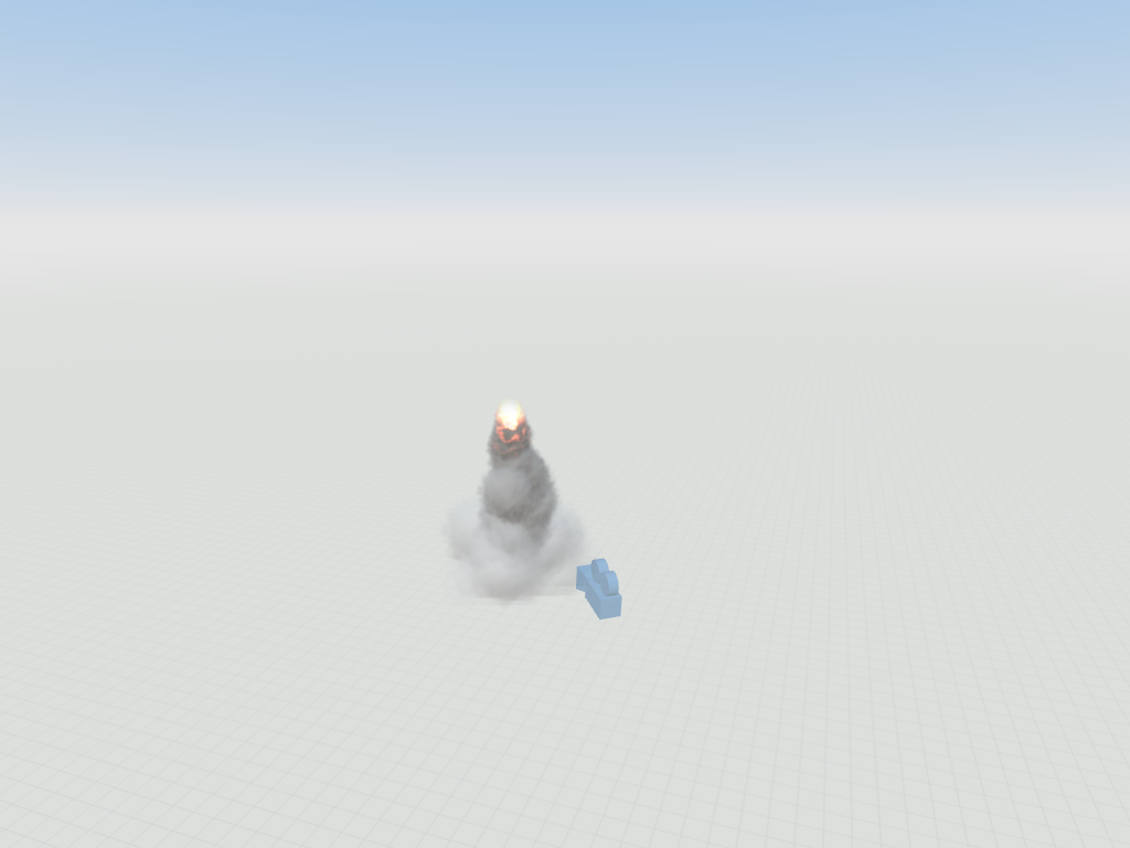 Delightex Edu :: Particle effects - rocket fire & smoke
