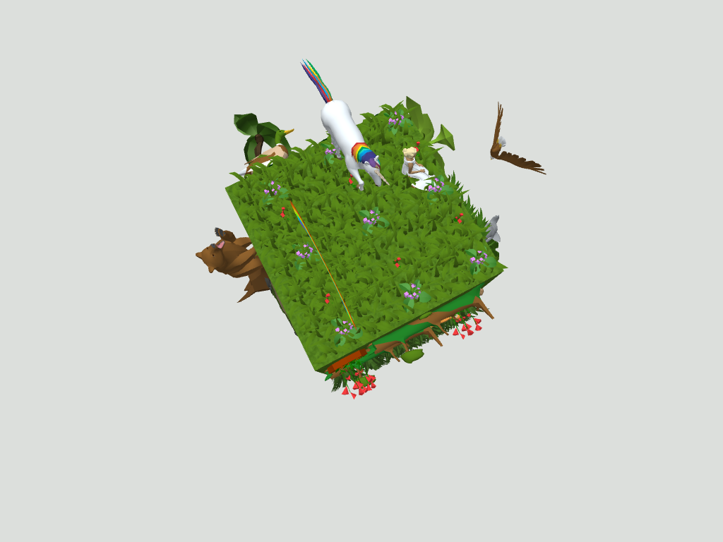 Delightex :: Merch cube animales