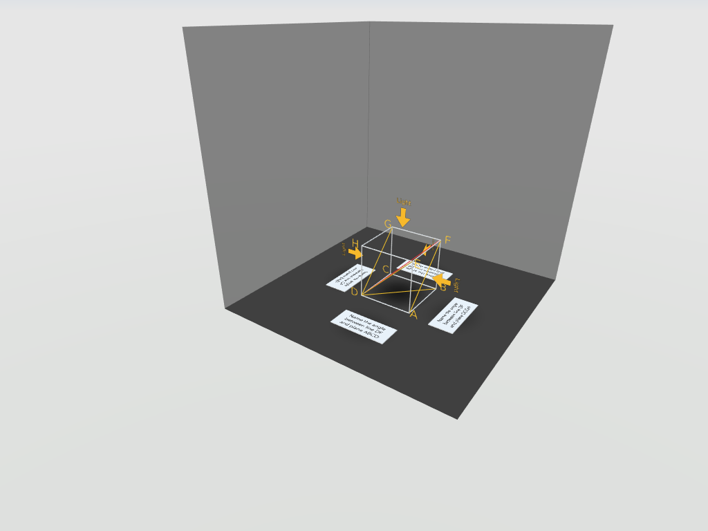 Delightex Edu :: Cube Angles