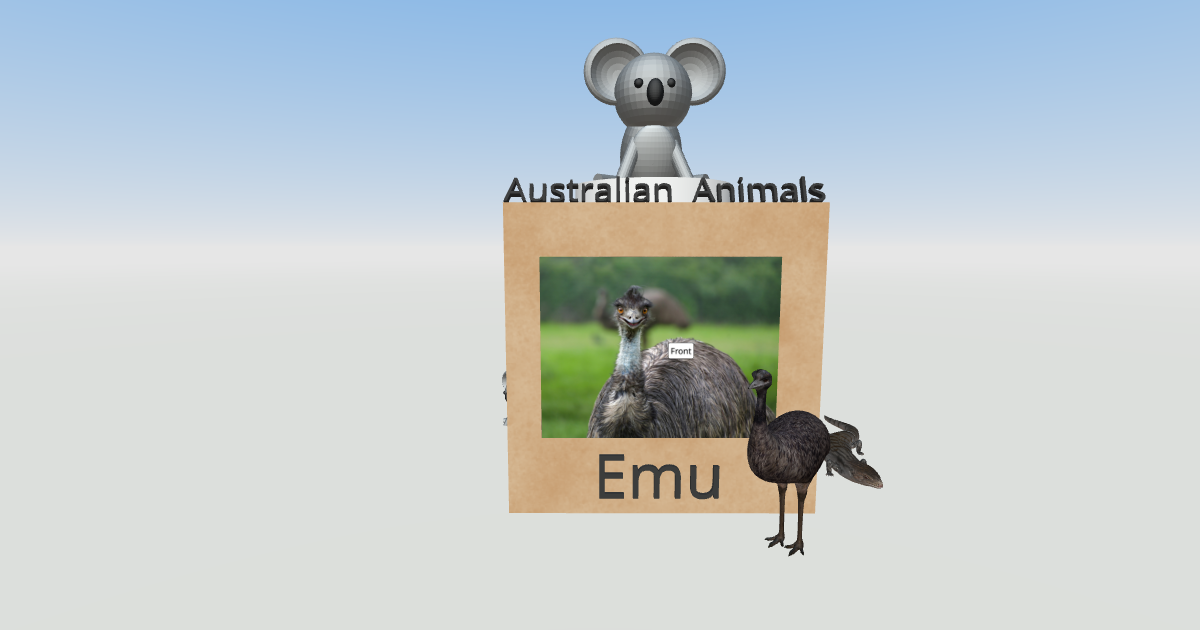 Delightex :: Australian Animals Merge Cube