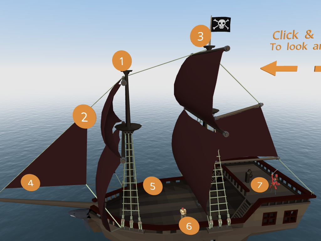 Delightex Edu :: Pirates Infographic simplified