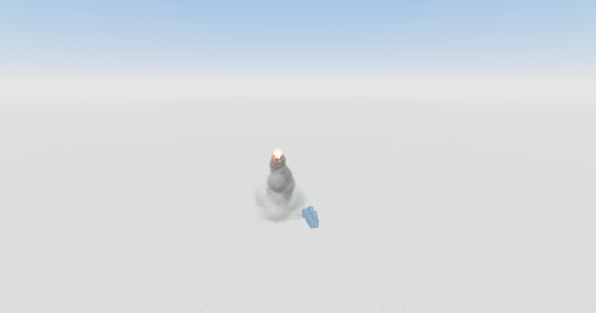 Delightex Edu :: Particle effects - rocket fire & smoke