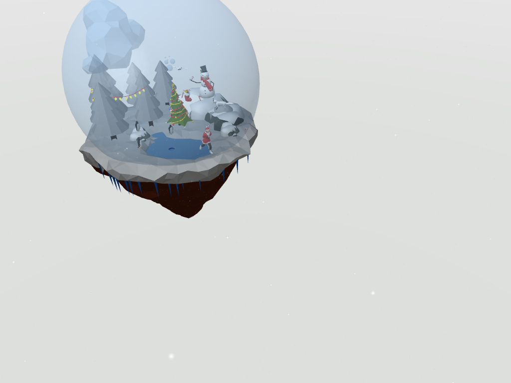 Delightex Edu :: Winter Wonderland Snowglobe Merge Cube