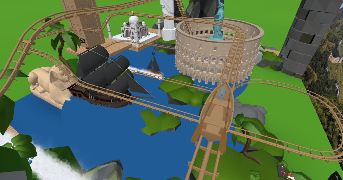 Delightex Edu :: World Tour roller coaster