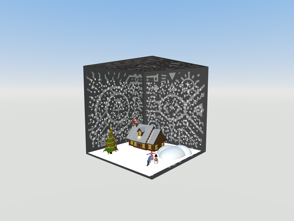 Delightex Edu :: Merge Cube Christmas Ornament