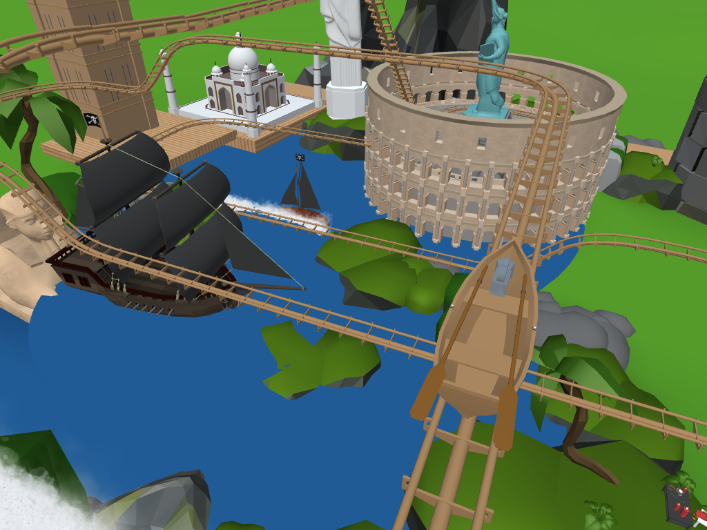 Delightex Edu :: World Tour roller coaster