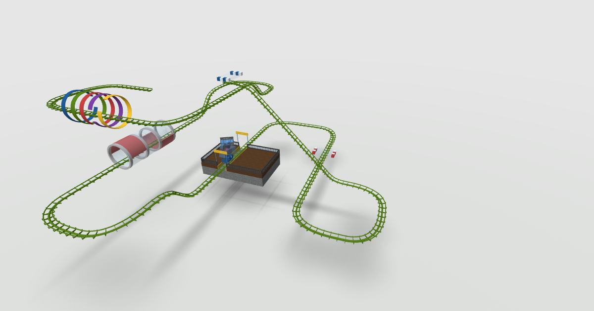 Delightex :: Roller coaster template - Python